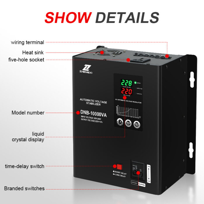 Top Automatic Voltage Regulators (AVR) For Computers - SUNWAY