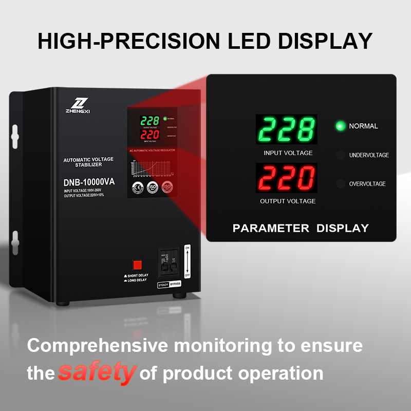 Single Phase Voltage Stabilizer for Home | DNB 0.5kVA–30kVA AVR Factory ...